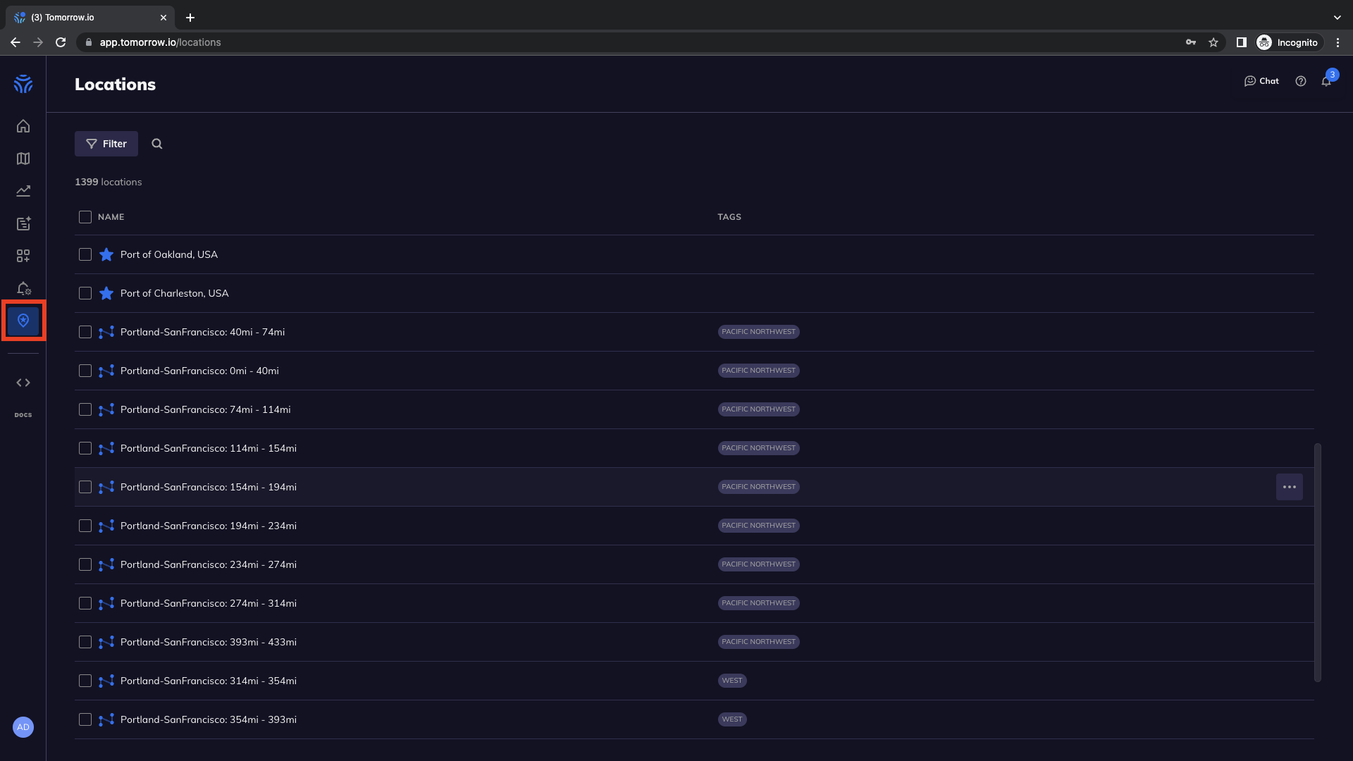 A Guide to Locations – Tomorrow.io